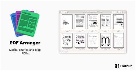 Install Pdf Arranger On Linux Flathub