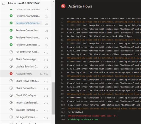 Alm Accelerator Bug Activate Flow Error Deploy Pipeline Failed · Issue 4270 · Microsoft