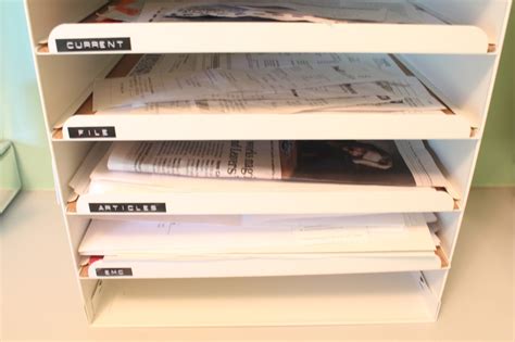 Eco Modern Concierge Favorite Document Holders Boxes Sorters