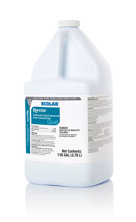 Klercide™ Cleanroom Quat Metered Dose Concentrate Non Sterile Disinfectants