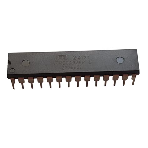 microcontrolador atmega328p pu dip28 cerne componentes eletronicos