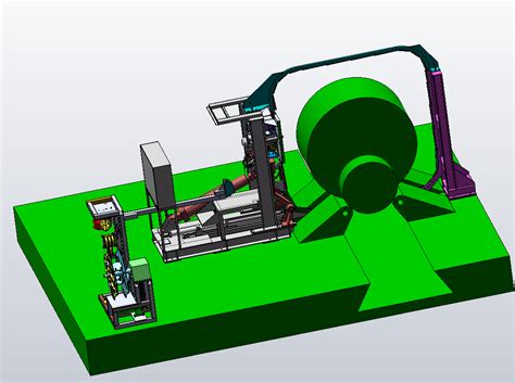 M0397 钢带打捆机三维SW2014带参 CAD STEP 模型图纸下载 懒石网