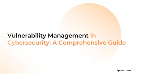 What Is Vulnerability Management In Cybersecurity Sprinto