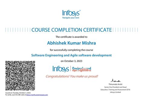 abhishek kumar mishra on linkedin softwareengineering agiledevelopment certificationachievement