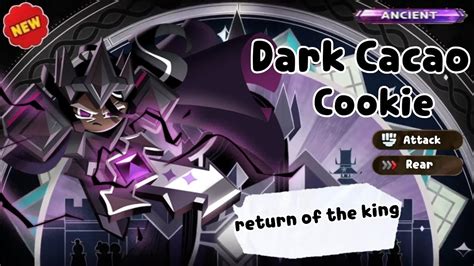 Dark Cacao Cookie Gacha Animation Cookie Run Kingdom Youtube