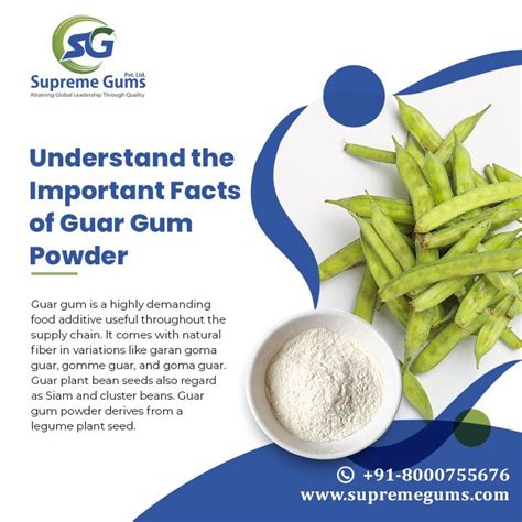Guar Gum Uses Benefits Guar Gum What Is It And How Do You Use It