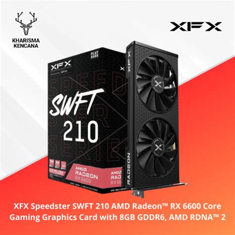 Jual Xfx Speedster Swft Amd Radeon Rx Gb Gddr Amd Rdna Shopee Indonesia