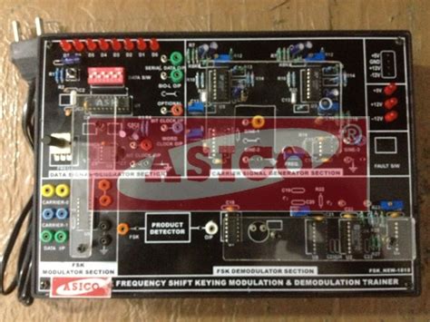 Ac Mains Digital Fsk Modulation And Demodulation For Laboratory Model Name Number Ae 424 At