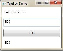 Describing The Use Of TextBox Control In WPF
