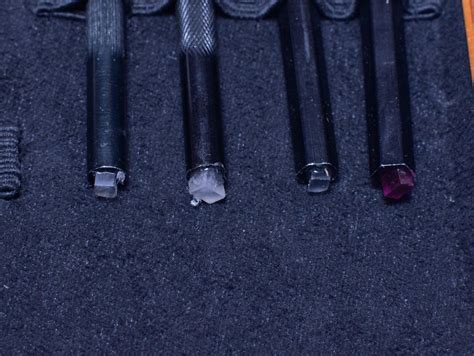 Mohs Hardness Test Kit 4 9 Scratch Test For Minerals Rocks Gems Crystals Silver Smithing Tools