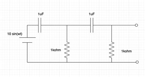 Solved Find The Vout And The Magnitude Response Graph