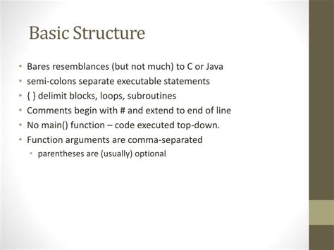 Ppt Introduction To Perl Powerpoint Presentation Free Download Id