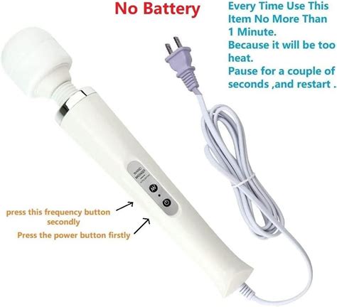 Wand Massager For Womenmen Personal Massager Handheld And Powerful Pulsating Instant Full Body