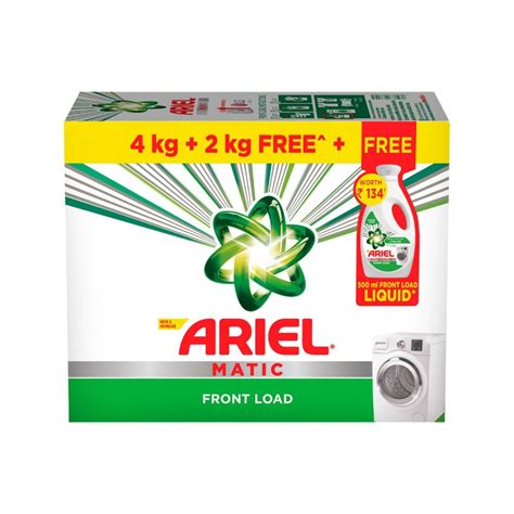 Ariel Matic Front Load Detergent Powder Free 500 Ml Liquid Detergent Inside Price Buy Online