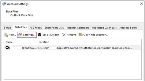 Microsoft Outlook File Location Salonmain