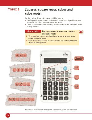 Fillable Online Squares Square Roots Cubes And Cube Roots Fax Email Print PdfFiller