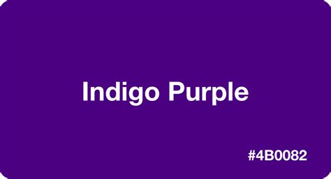 Indigo Purple Color Best Practices Color Codes Palettes And More