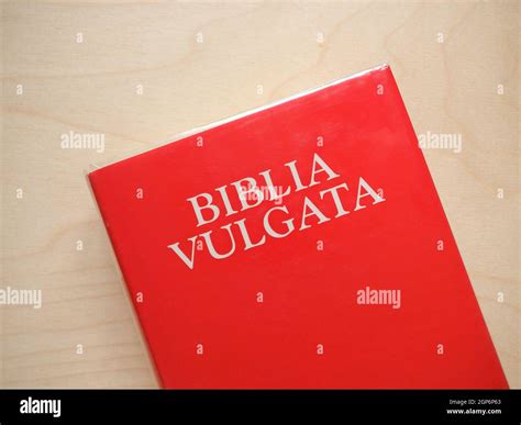 Biblia Vulgata Translation Vulgate Bible 4th Century Latin Version