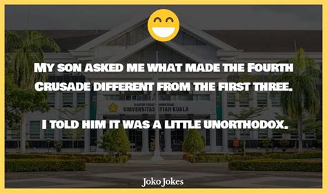 10 Crusade Jokes And Funny Puns Jokojokes