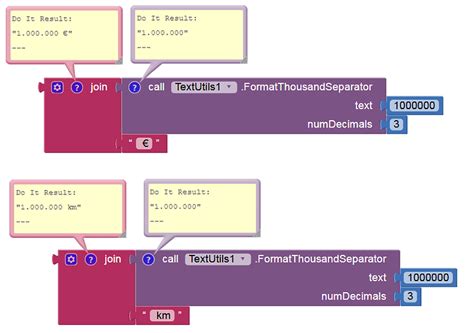 Format The Numbers Thousand Separator Mit App Inventor Help Mit