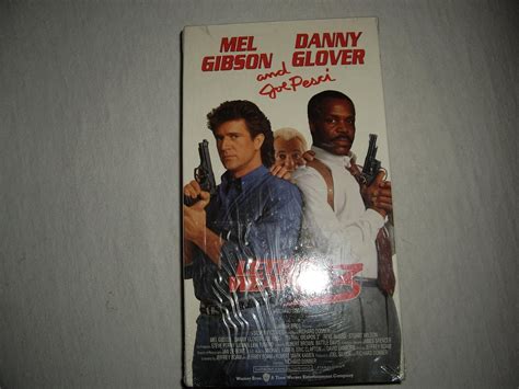 Lethal Weapon 3 [vhs] Mel Gibson Danny Glover Joe Pesci