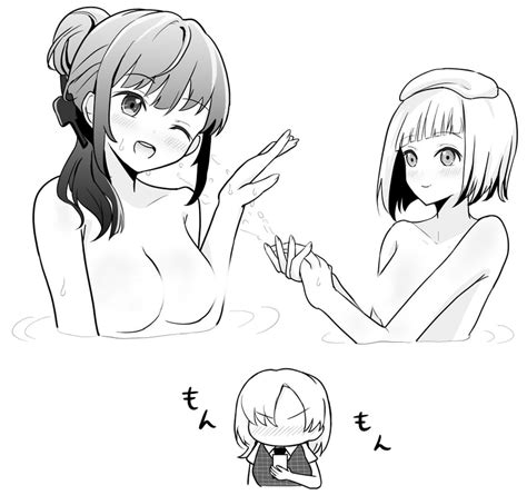 Otomune Kozue Yugiri Tsuzuri And Katashiro Sumina Love Live And More Drawn By Lily Lily