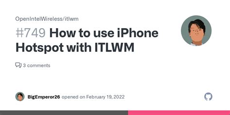 how to use iphone hotspot with itlwm · issue 749 · openintelwireless