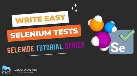 Selenide Selenium Java Tutorial Series Youtube