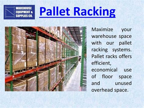 PPT Warehouse Racking PPT PowerPoint Presentation Free Download ID 11744876