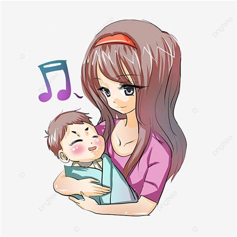 모유 일러스트 수유하는 엄마와 아기 엄마와 아기 모유 수유 주간 어머니 Png 일러스트 및 Psd 이미지 무료 다운로드 Pngtree