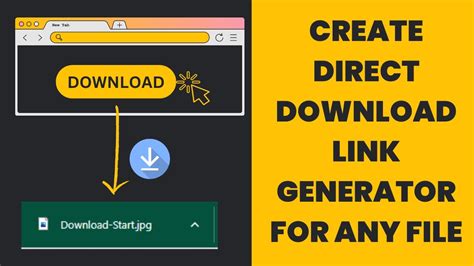How To Create Direct Download Link For Any File Download Link