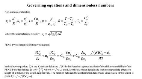Natural Convection Heat Transfer Of Viscoelastic Fluids In A Horizontal Annulus Ppt