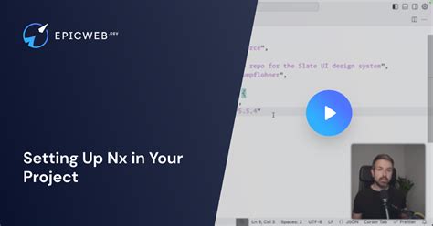 setting up nx in your project epic web dev