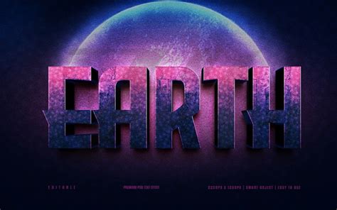 دانلود فایل لایه باز افکت متن انگلیسی بنفش دانلود رایگان فایل لایه