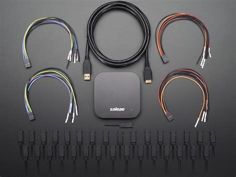 Saleae Logic Pro Channels Logic Analog Black ID Adafruit Industries Unique