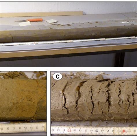 Geosonic Coring A Example Of Sediment Core 2 M With 100 Core