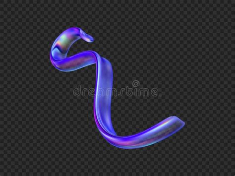 Colorful Holograph Wave Vector Illustration Stock Illustration Illustration Of Sticker Styles