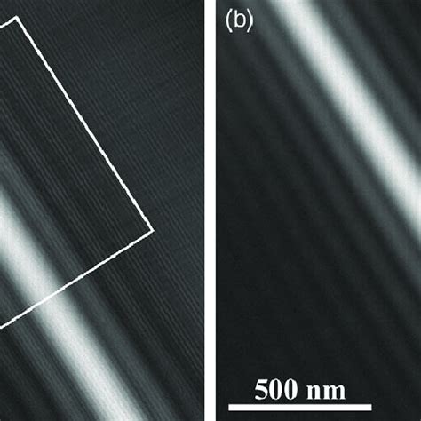 A Electron Hologram Of A Fraunhofer Diffraction From The Left Slit