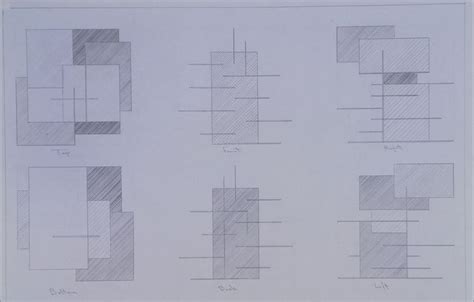 Cube Of Planes Elevations