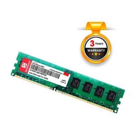 Dram Simmtronics 4gb Ddr4 Ram 24 Khz At Rs 1824piece In New Delhi