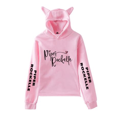 Piper Rockelle Merch Piper Rockelle Cat Ear Hoodie Mothers Day Ts