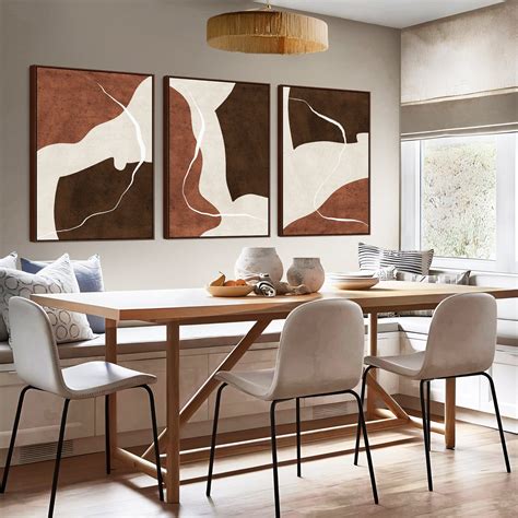 Large Paintings Dining Room