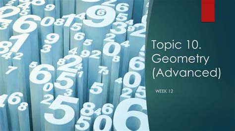 Beginners Geomertry Advanced Week 12pptx Beginners Geomertry Advanced Week 12pptx