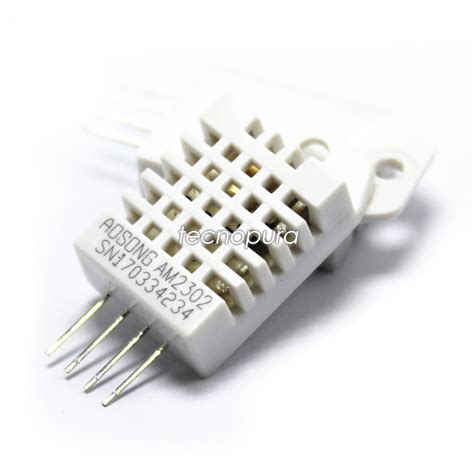 Sensor De Temperatura Y Humedad Dht22 Para Arduino Tecnopura