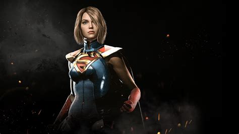 Injustice 2 Games Supergirl Hd Hd Wallpaper