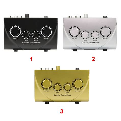 Audio System Digital Audio Sound Compact Mini Mixe Grandado