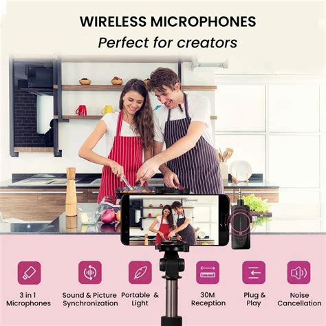 Portronics Dash 5 Omnidirectional 3 In 1 Wireless Microphone Plug And Play Mic Black At ₹ 1540