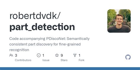 Github Robertdvdkpartdetection Code Accompanying Pdisconet Semantically Consistent Part