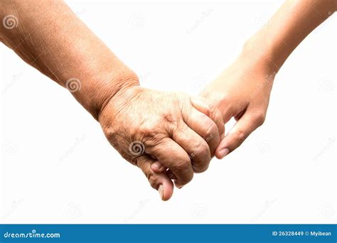 Alte Und Junge Hand H Nde Der Gro Mutterholding Gr Stockbild Bild Von Haut Frau