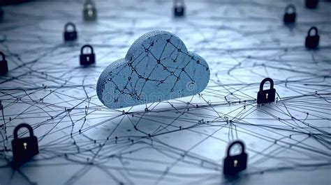 Floating Personal Data Points Stock Illustrations 4 Floating Personal